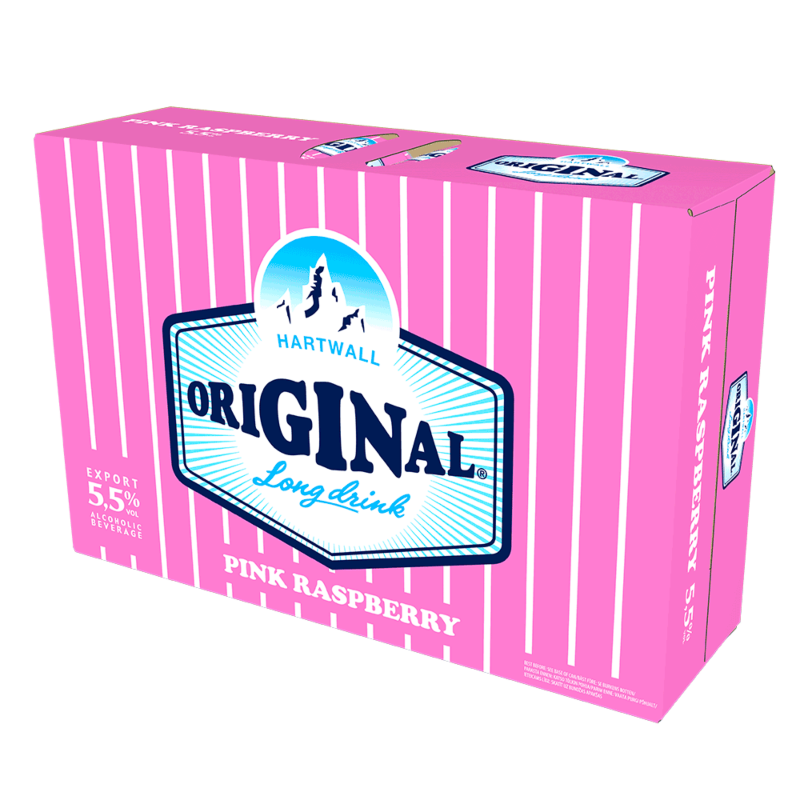 Hartwall Original Long Drink Raspberry, 24-pack | Eckerö Line
